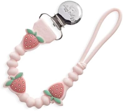 Amazon.com : Itzy Ritzy Silicone Pacifier Clip; 100% Food Grade ...