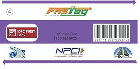 SBI Toll Sticker for car : Amazon.in: Car & Motorbike