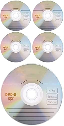 Blank DVD-R 4.7 GB 16X Speed Professional Disk Pack of (5) : Amazon.in ...