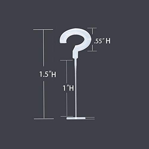 Snapklik.com : Acuteye 1-1/2 J Hook Fasteners For Standard Tagging Guns ...