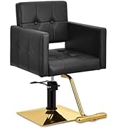 Amazon.com: Dangvivi Purple Salon Chair for Hair Stylist, Barber Chair ...