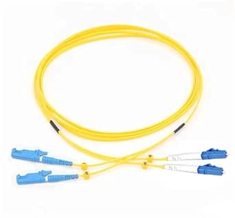 E2000-LC to LC/A duplex single-mode fiber patch cables are available in ...
