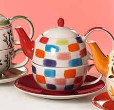 Amazon.com: Bea Tea for One Set with a 100g pack of our own blend of ...