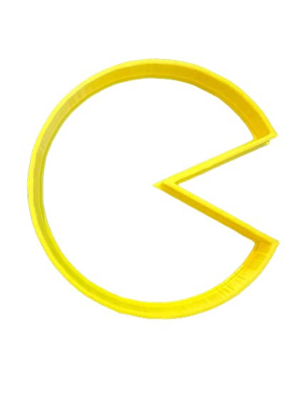 Amazon.com: WELLSHEZZ COOKIE CUTTER INSPIRED BY PACMAN PAC MAN ARCADE ...