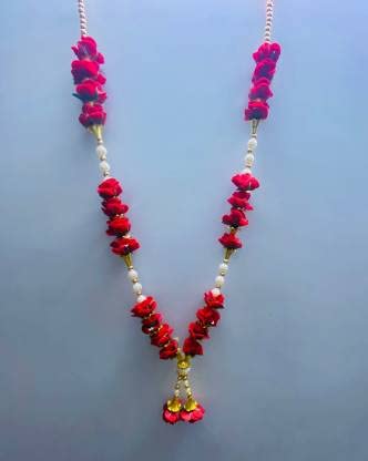 Buy CROWNNIMREET 21 Inch Big Size Artificial Foam Flower Garland for ...