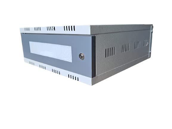 Rachit Metal CCTV/DVR/NVR Cabinet Box/DVR Rack Wall Mount with Lock ...