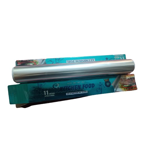 TNB Silver Kitchen Foil Roll | 72 Meter Aluminum Foil Roll | Food Grade ...