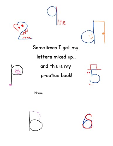 Backwards Letters and Numbers Practice: Most Common Letter and Number ...