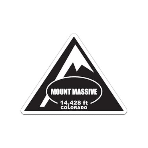 Amazon.com: Mount Massive Sticker Decal - Self Adhesive Vinyl ...