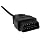 Amazon.co.jp: FUSD OBD-II 16 Pin Two End Open Plug Wire Cable OBD2 Male ...