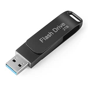 2TB USB Flash Drive, Large Storage Thumb Drive, High-Speed Flash Stick 2000GB, Portable U Disk ...
