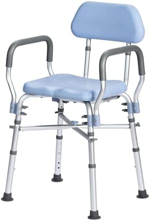 Amazon.com: Restisland Padded Shower Chair 500lbs, Heavy Duty Bath ...
