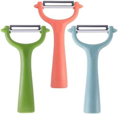 Otevy Mos 3 Pack Peelers Set for Serrated and Julienne Peeler Vegetable ...