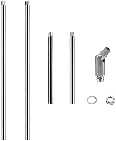 Amazon.com: ECUDIS Pendant Stem Extension Rod Kit 3/8 Threaded Downrods ...