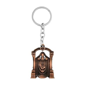 Caristo Two Sided Tirupati Balaji Lord Venkateswara (KC-101) Brown ...