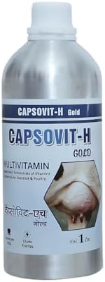 CAPSOVIT-H Gold Liquid Feed Supplement 1L | Biotin 100 mcg | for Cattle ...