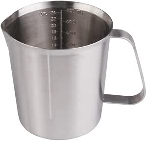Amazon.com: JDXQBLD Measuring Cups 500/700/1000ML Stainless Steel ...