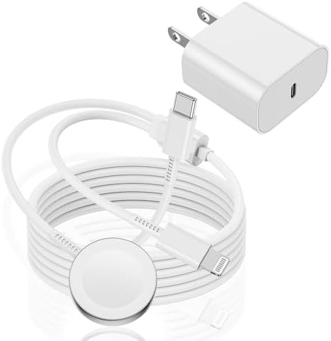 Amazon.com: Upgraded USB C Fast Charger for Apple Watch,iWatch Charger ...