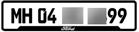 Customized Car Number Plate Embossed IND Number Plate for CAR, Road ...