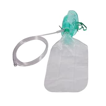 Viggo Non-Rebreathing Oxygen mask (NRB Mask) Adult : Amazon.in: Health ...