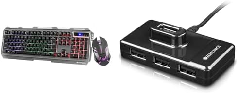 Zebronics Transformer Gaming Keyboard and Mouse Combo,Braided Cable ...