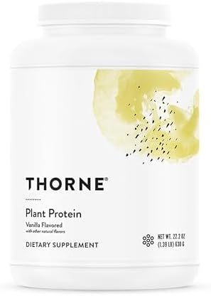 Amazon.com: THORNE - Plant Protein - 22 Grams of Vegan Protein Powder ...