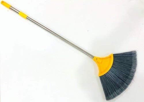 [Pack of 1 pich 5 fit] Broom with Long Stainless Steel Rod and ...