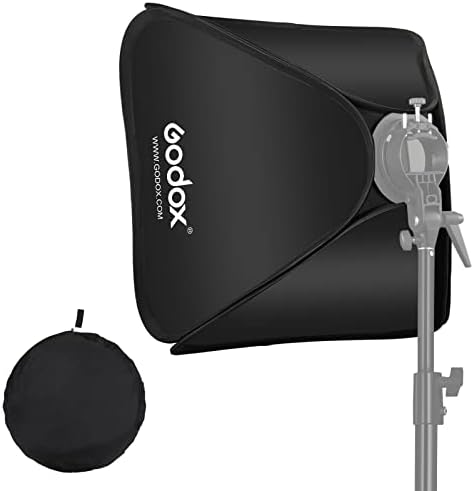 Amazon.com : Godox Softbox 32''x32'' 80CMx80CM Fast-Setup Foldable ...