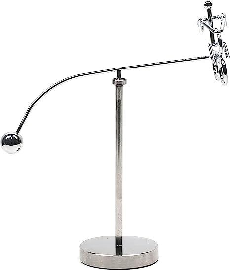 Buy AtneP Mini Motorcycle Metal Balancer Toy - Kinetic Art Balance Toy ...