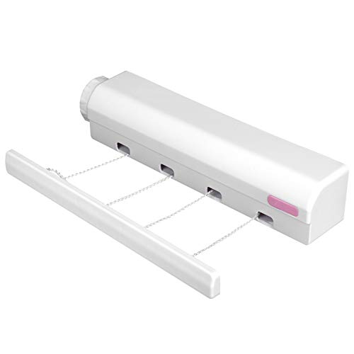 Flexible Clothesline Punched Supplies Compact Automatic Hanger Clothes ...