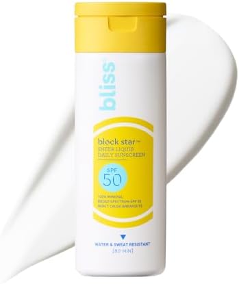 Amazon.com: Bliss Block Star Non-Nano Zinc Oxide Mineral Liquid ...