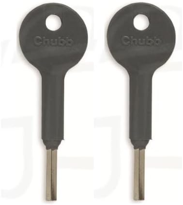 Chubb Yale Window Lock Keys 8K101K Twin Pack : Amazon.co.uk: DIY & Tools