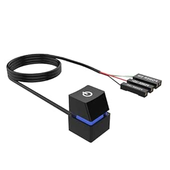Desktop Computer Power Switch - Push Button On/Off Switch for Household ...