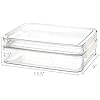 Amazon.com: Goaste 2 Pack Acrylic Portable Project Case, 13.5 Inch ...