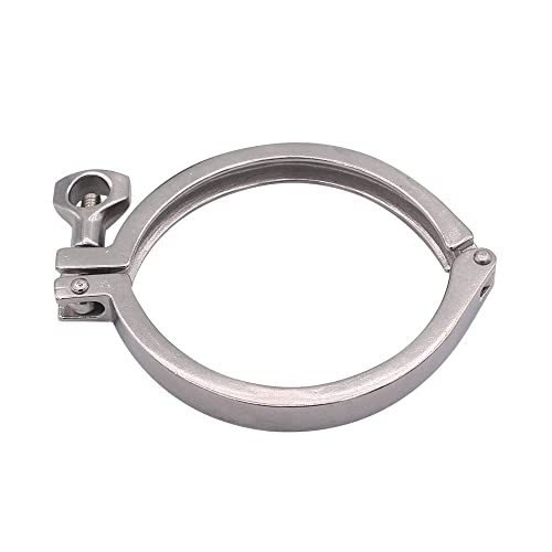 Snapklik.com : DERNORD Stainless Steel Sanitary Clamp Single Pin Tri ...