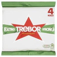 Amazon.com : Trebor Extra Strong Peppermint 4 Roll - Pack of 6 : Candy ...