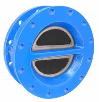 SIR DUCTILE IRON DUAL PLATE CHECK VALVE - (FLANGED) 125MM PN-30 SS304 ...