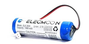 3.7 V 2200 Rechargeable Lithium ion Battery BMS Auto Charging Cut Power Bank Cell use for LED ...