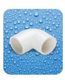 Idol Elbow Id6L Upvc Fittings As Per Astm D-2467 Sch-80, 0.75 Inch ...