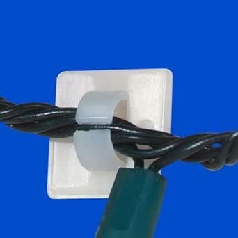24 Mini Cable Clips with Adhesive Pads : Amazon.co.uk: Lighting