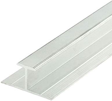 Outwater Aluminum H Channel Fits Material 1/4 Inch Thick Mill Finish ...