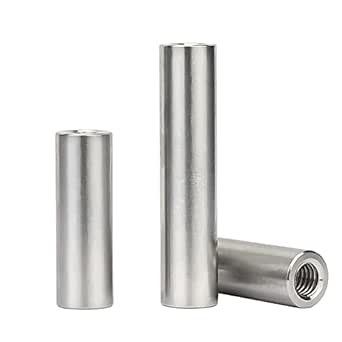 Double Internal Thread Cylinder Nut M3 M4 M5 M6 M8 Blind Hole Column ...