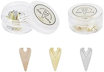 Amazon.com: WDONAY 24 Pieces Book Darts Metal Bookmarks Small Book Line ...