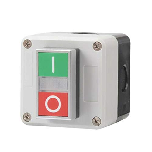 Push Button Control Station, SENRISE 1 Switch Stop/Start Mushroom Push ...
