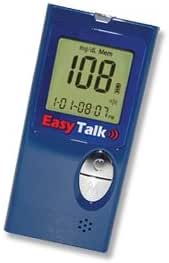 Amazon.com: Easy Talk Blood Glucose Monitor (Talking Diabetes Meter ...