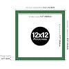 Green 12-Inch Vinyl Record Picture Frame for LP Album Covers – Wall ...