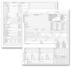 Amazon.com: Optometry Exam Record Form, Folder Style - Card File, Buff ...