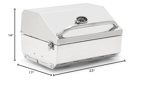 Camco Kuuma Stow N’Go 216 Elite Propane Grill | Features Built-In ...