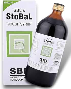 SBL Stobal Cough Syrup 500ML | SET OF 1 : Amazon.in: Health & Personal Care