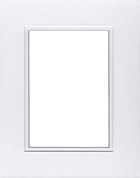 Amazon.com: 24x36 Double Acid Free White Core Picture Mats Cut for ...